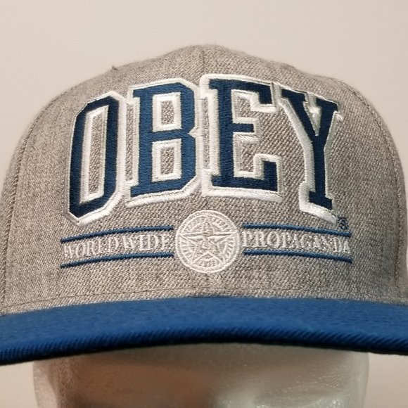 Obey | Accessories | 47 Obey Worldwide Propaganda Hat | Poshmark